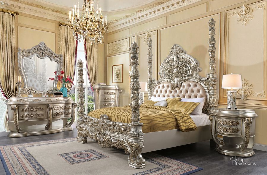 Acme Danae Dresser In Champagne And Gold Finish | 1StopBedrooms