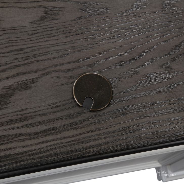 Allyson Park Wirebrushed White Executive Desk by Liberty | 1StopBedrooms Allyson Park Wirebrushed White Executive Desk by Liberty | 1StopBedrooms