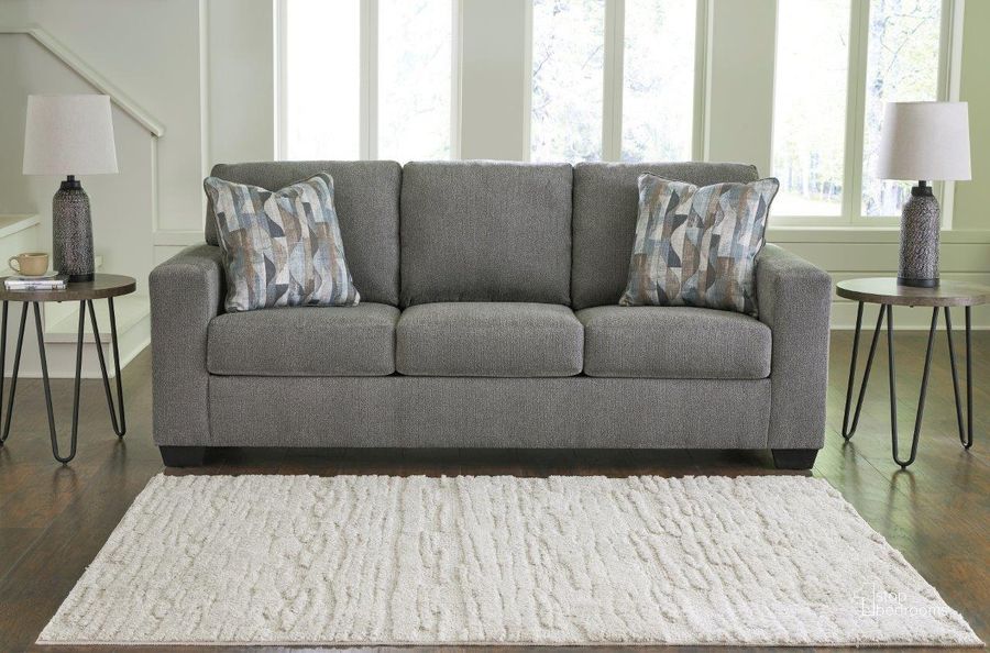 Deltona Sofa In Graphite by Ashley Furniture | 1StopBedrooms