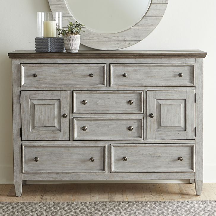 Heartland Antique White 6 Drawer Chesser by Liberty | 1StopBedrooms