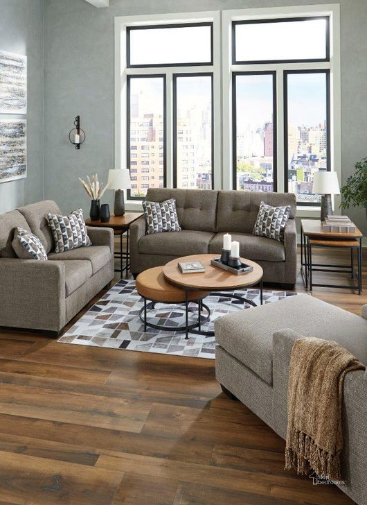 Mahoney Sofa In Chocolate by Ashley Furniture | 1StopBedrooms