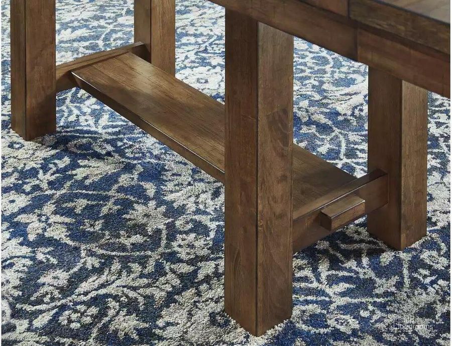 Moriville Grayish Brown Extendable Rectangular Dining Table by Ashley ...