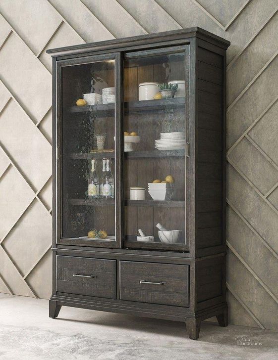 Plank Road Rankin Dining Room Set (Charcoal) by Kincaid | 1StopBedrooms