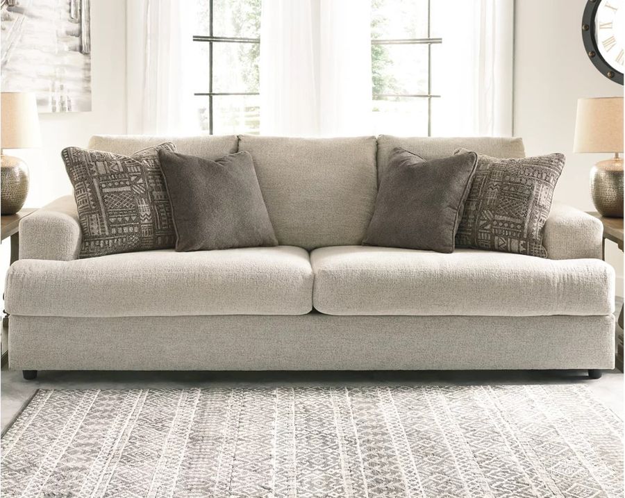Soletren Sofa In Stone by Ashley Furniture | 1StopBedrooms