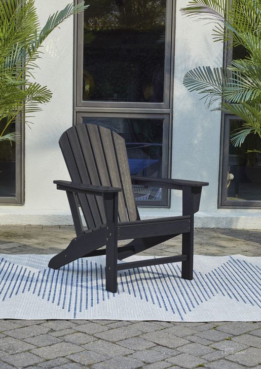 Sundown Treasure Black Adirondack Chair by Ashley Furniture | 1StopBedrooms