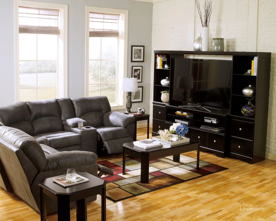 Tambo 2-Piece Reclining Sectional In Pewter by Ashley Furniture ...