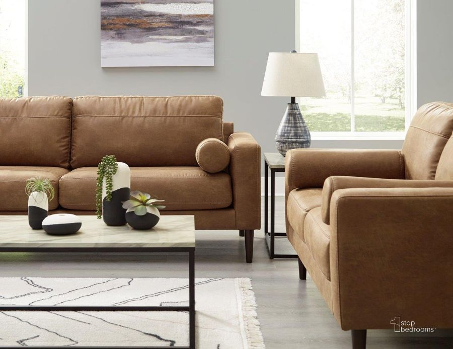 Telora Sofa In Caramel by Ashley Furniture | 1StopBedrooms
