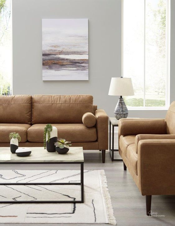 Telora Sofa In Caramel by Ashley Furniture | 1StopBedrooms