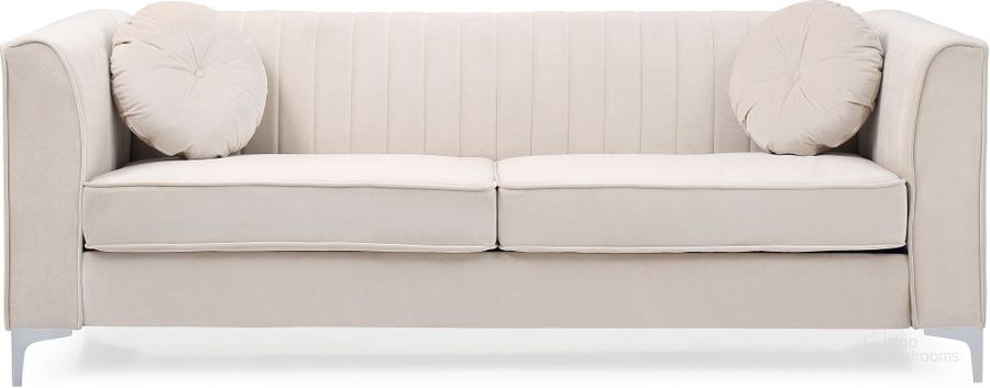 Delray Sofa (Ivory) by Glory | 1StopBedrooms