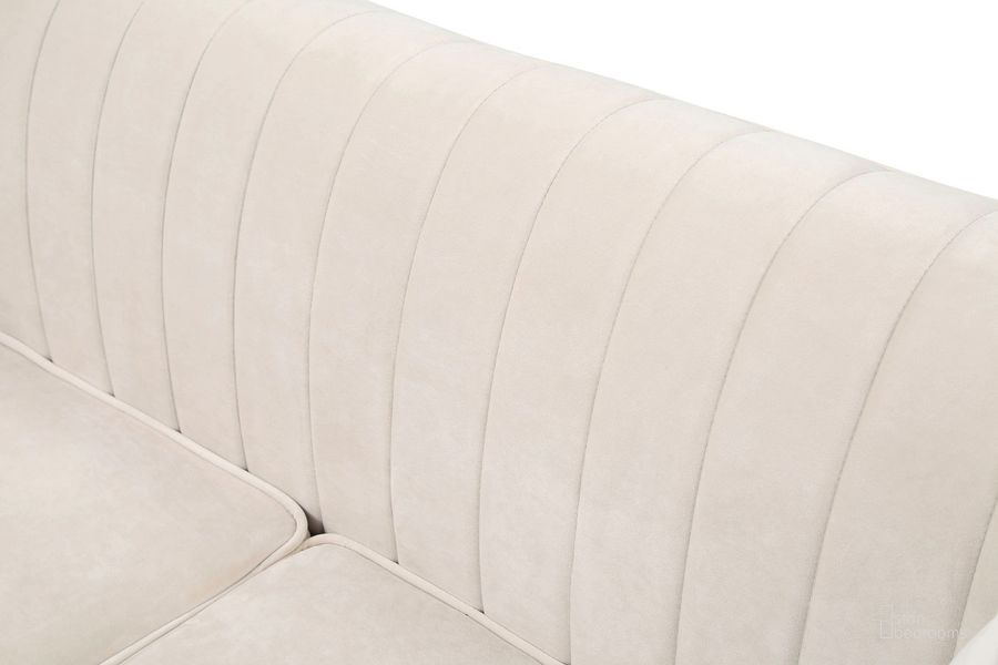 Delray Sofa (Ivory) by Glory | 1StopBedrooms