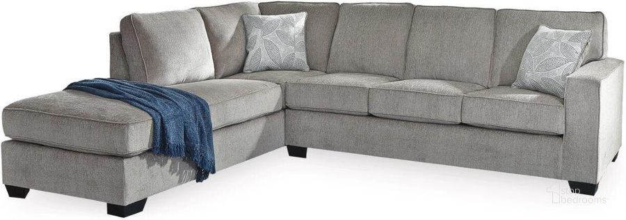 Altari 2-Piece LAF Sleeper Sectional With Chaise In Alloy by Ashley ...