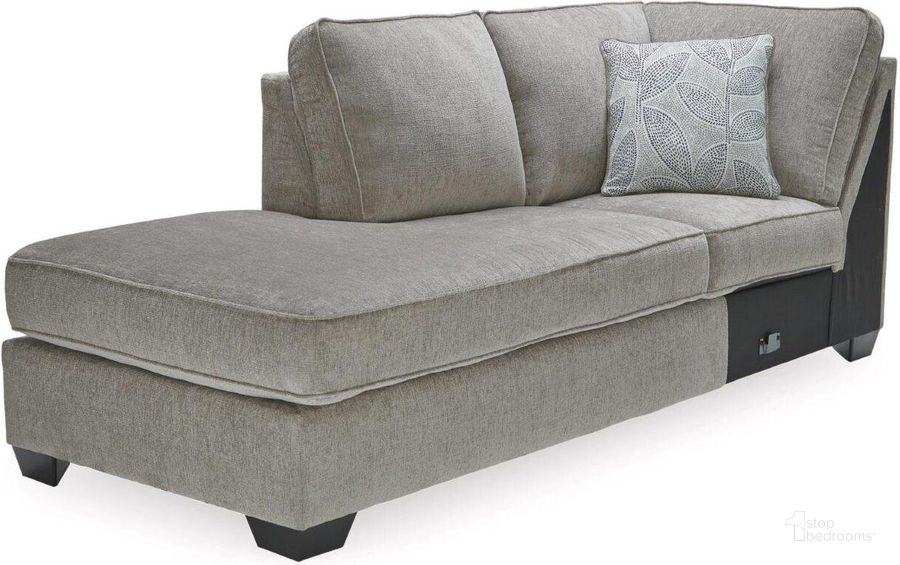 Altari 2-Piece LAF Sleeper Sectional With Chaise In Alloy by Ashley ...