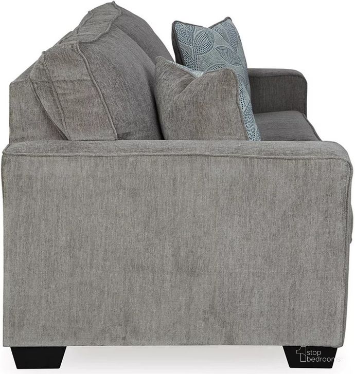 Altari Queen Sofa Sleeper In Alloy by Ashley Furniture | 1StopBedrooms