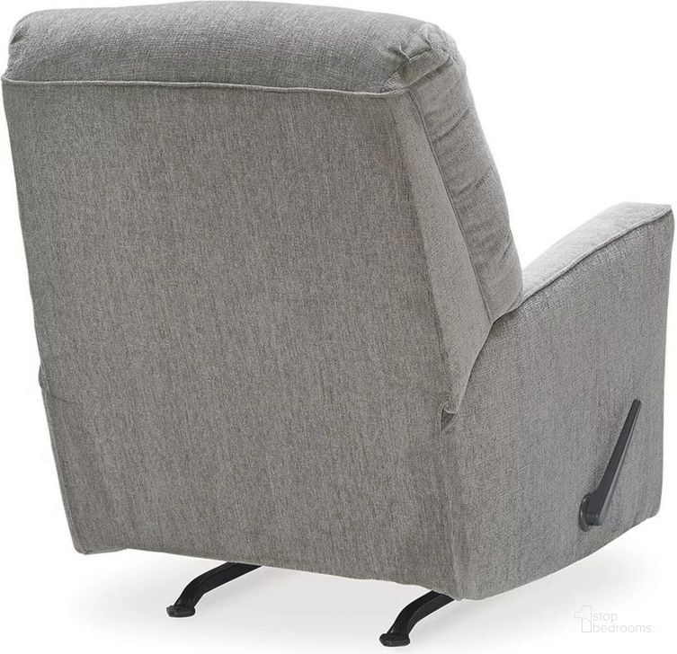 Altari Rocker Recliner In Alloy by Ashley Furniture | 1StopBedrooms