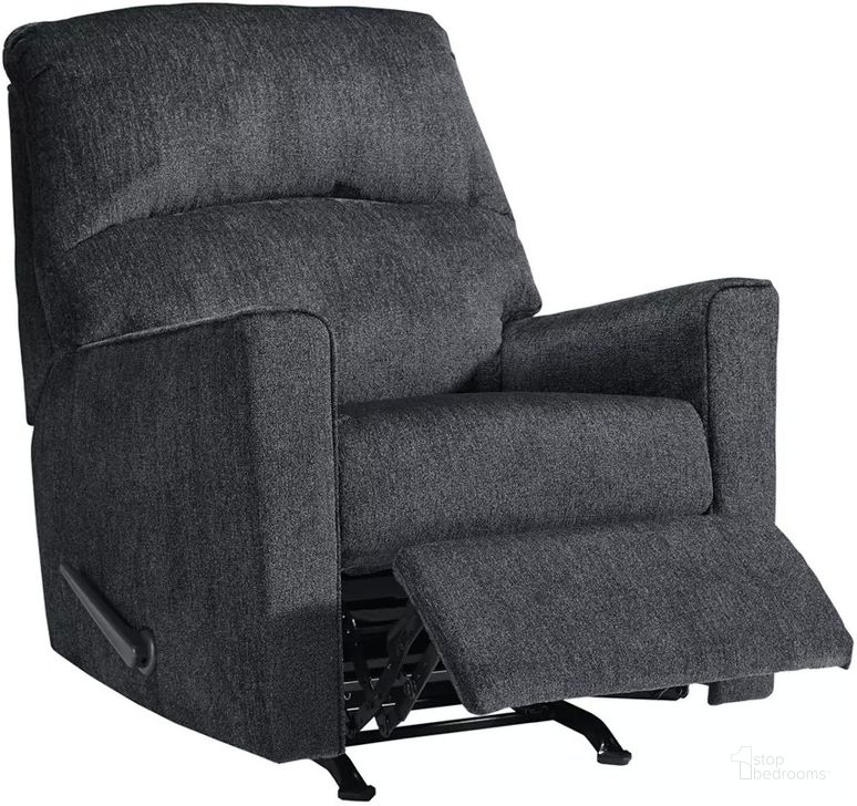 Altari Rocker Recliner In Slate by Ashley Furniture | 1StopBedrooms