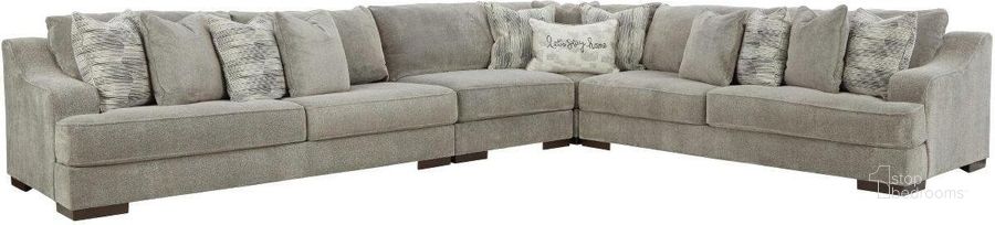 Bayless 4-Piece Sectional In Smoke by Ashley Furniture | 1StopBedrooms
