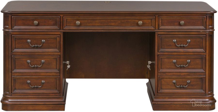Brayton Manor Jr Executive Desk by Liberty | 1StopBedrooms