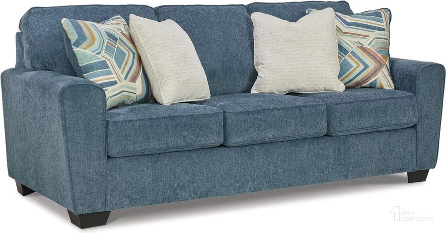 Cashton Sofa In Blue by Ashley Furniture | 1StopBedrooms