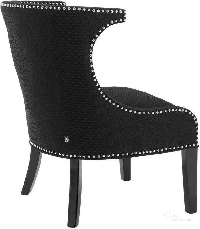 Chair Elson Metric Black by Eichholtz | 1StopBedrooms