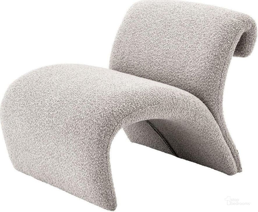 Chair Vignola Boucle Grey by Eichholtz | 1StopBedrooms