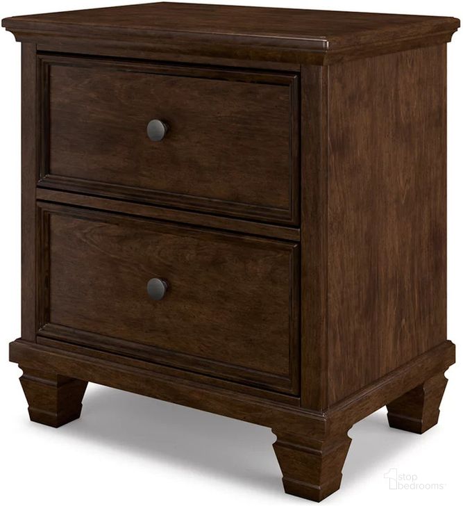Danabrin Brown Two Drawer Night Stand by Ashley Furniture | 1StopBedrooms