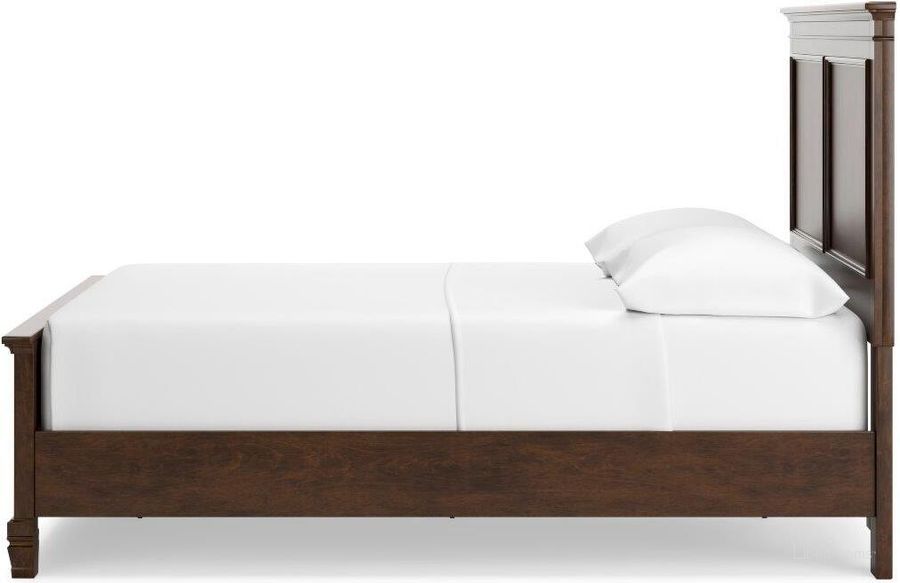 Danabrin Rich Brown Cherry Full Panel Bed by Ashley Furniture ...