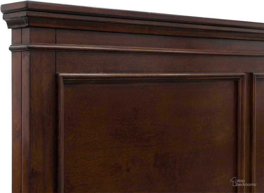 Danabrin Rich Brown Cherry Full Panel Bed by Ashley Furniture ...