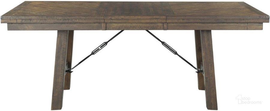 Dex Smokey Walnut Extendable Rectangular Dining Room Set by Picket ...