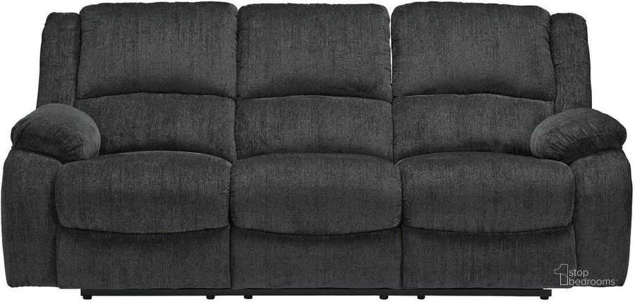 Draycoll Reclining Sofa In Slate by Ashley Furniture | 1StopBedrooms
