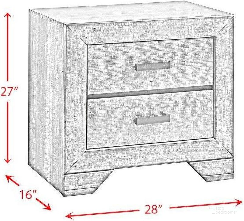 Grayson Grey Oak Nightstand by Picket House | 1StopBedrooms