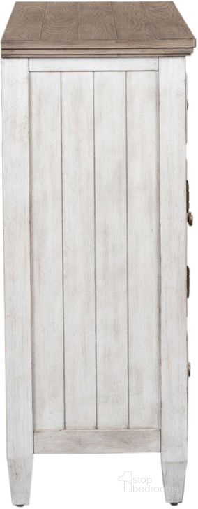 Heartland Antique White 6 Drawer Chesser by Liberty | 1StopBedrooms