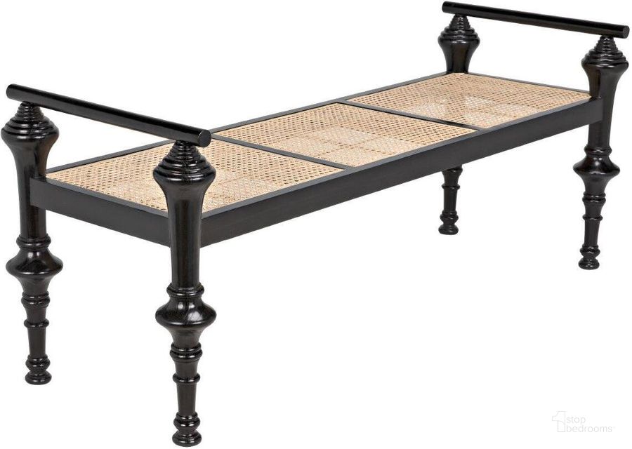 Indochine Bench by Noir | 1StopBedrooms