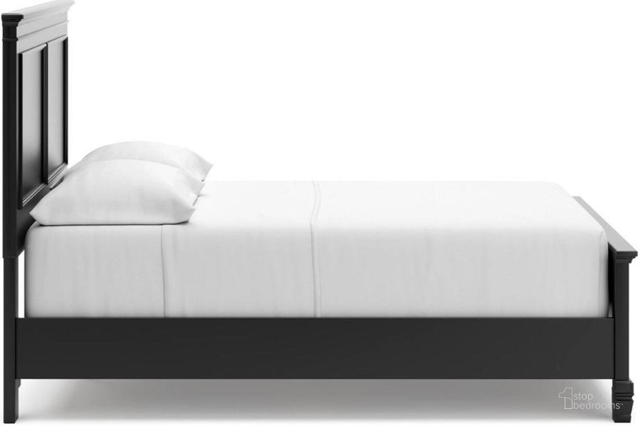 Lanolee Full Panel Bed In Black by Ashley Furniture | 1StopBedrooms
