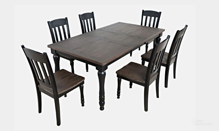 Madison County Dining Room Set (Vintage Black and Barnwood) by Jofran ...
