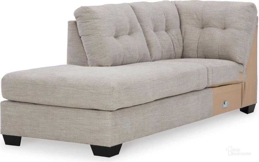 Mahoney 2-Piece LAF Sectional with Chaise In Pebble by Ashley Furniture ...