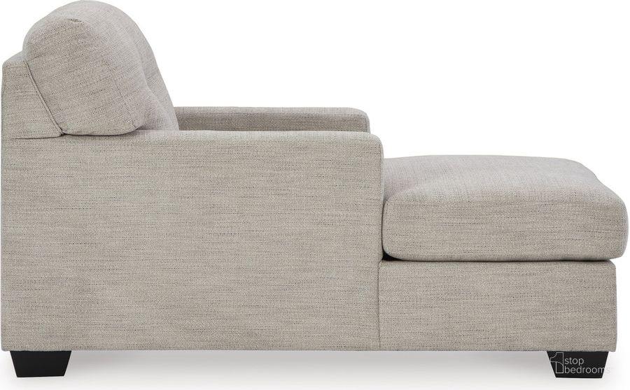 Mahoney Chaise In Pebble by Ashley Furniture | 1StopBedrooms