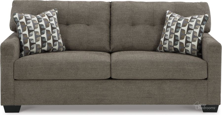 Mahoney Sofa In Chocolate by Ashley Furniture | 1StopBedrooms