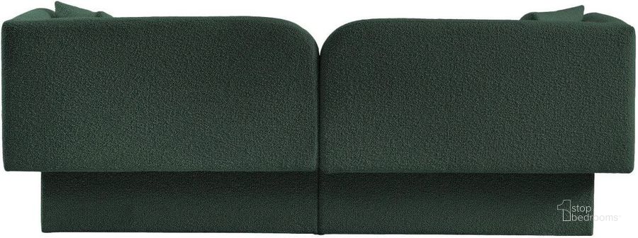 Marcel Green Boucle Fabric Sofa by Meridian | 1StopBedrooms