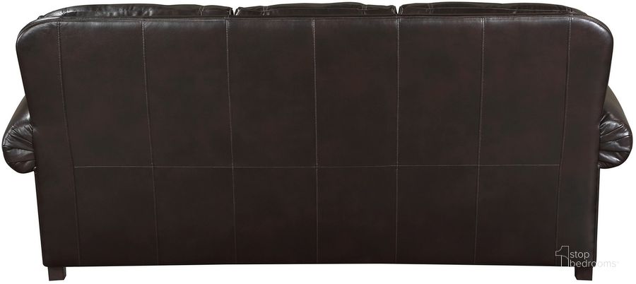 Milford Sofa In Brown by Homelegance | 1StopBedrooms