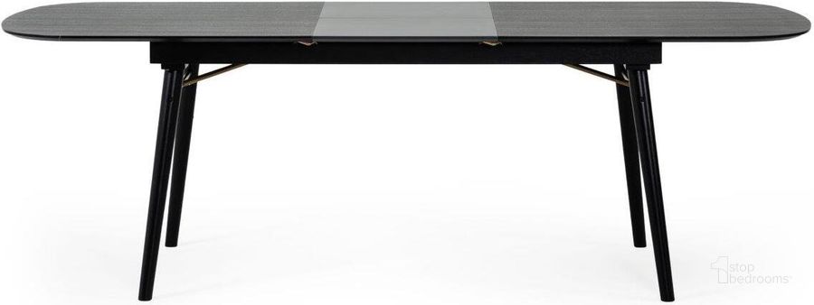 Modrest Addax Modern Black Extendable Dining Table by VIG Furniture ...
