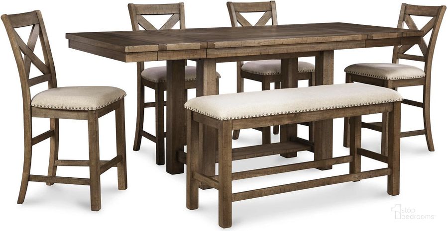 Moriville Extendable Counter Height Dining Table by Ashley Furniture ...