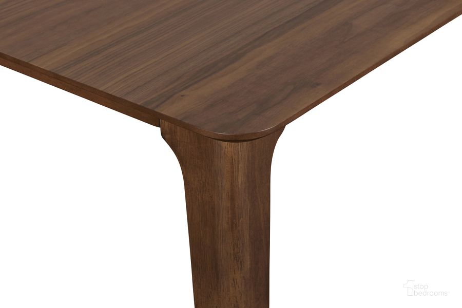 Oscar Natural Walnut Rectangular Dining Table by New Classic ...
