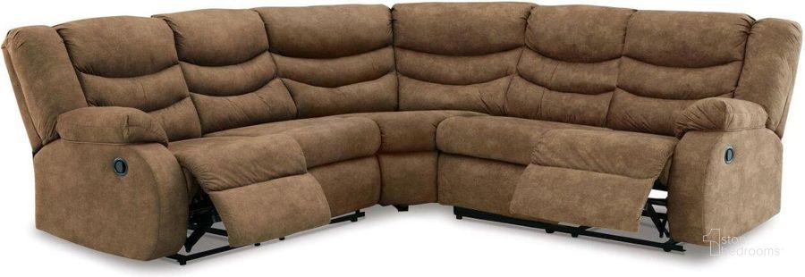 Partymate 2-Piece Reclining Sectional In Brindle by Ashley Furniture ...