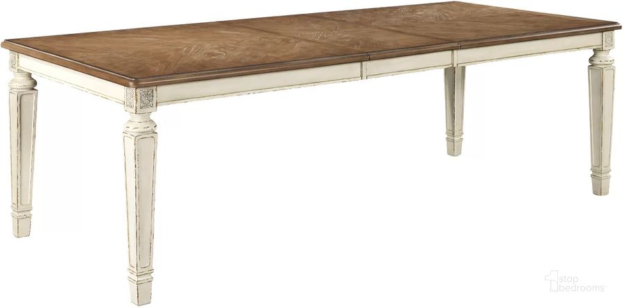 Realyn White Extendable Rectangular Dining Room Set by Ashley Furniture ...