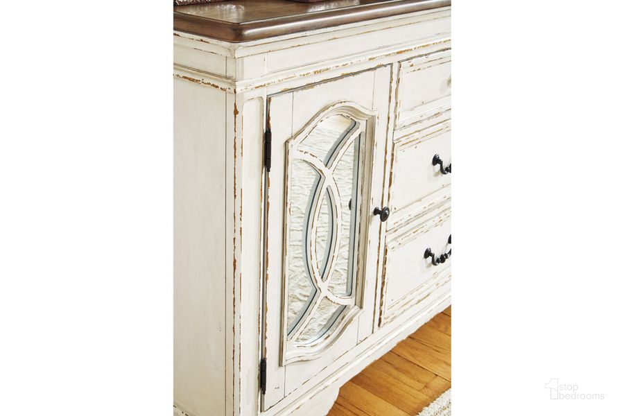 Realyn White Dining Room Server by Ashley Furniture | 1StopBedrooms