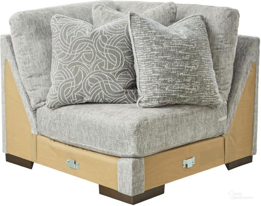 Regent Park 4-Piece Modular Sectional In Pewter by Ashley Furniture ...