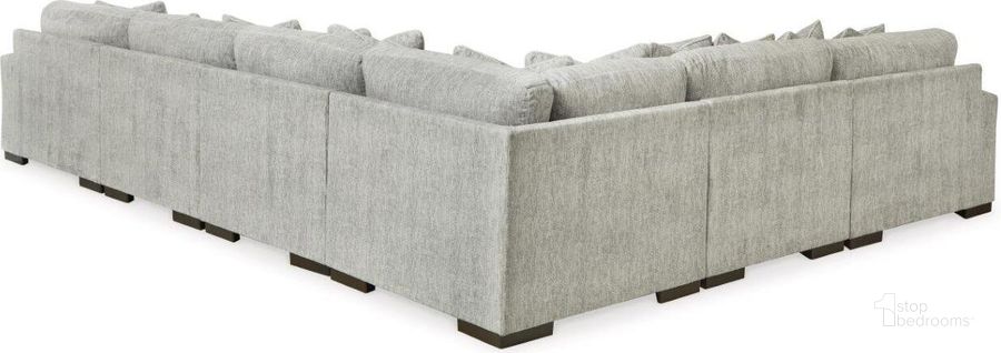 Regent Park 6-Piece Sectional In Pewter by Ashley Furniture | 1StopBedrooms