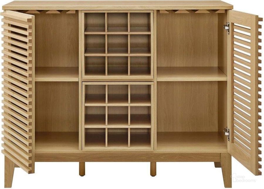 Render Oak Bar Cabinet by Modway | 1StopBedrooms