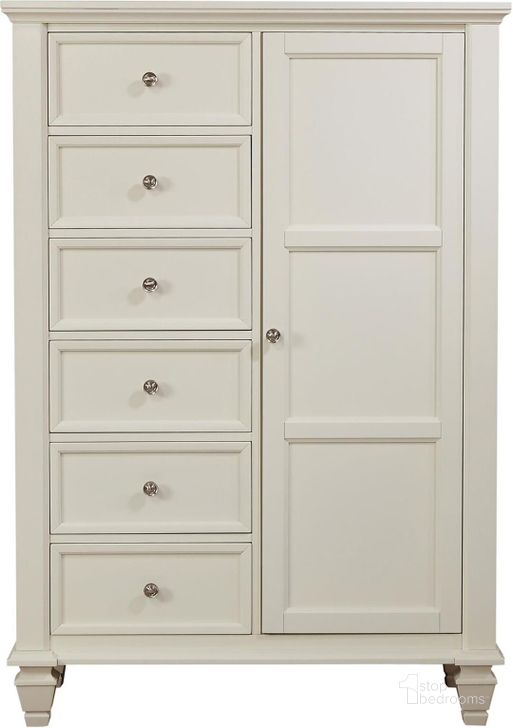Sandy Beach White Door Chest by Coaster | 1StopBedrooms