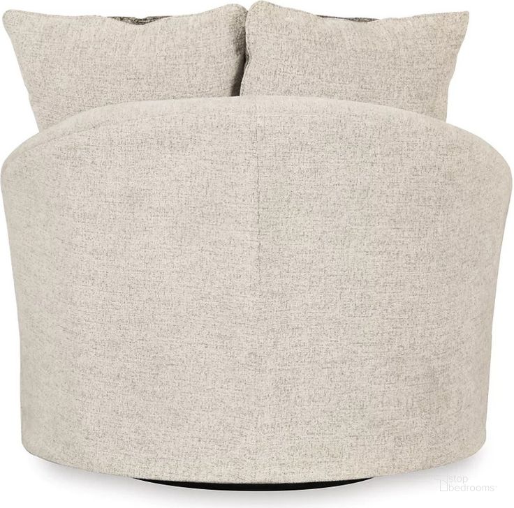 Soletren Swivel Accent Chair In Stone by Ashley Furniture | 1StopBedrooms